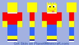 Bart Simpson Minecraft Skin