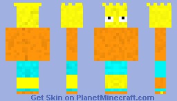 bart simpson Minecraft Skin