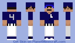 Baseball Player Minecraft Skin