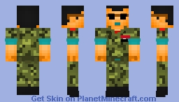 Bashar al-Assad Minecraft Skin