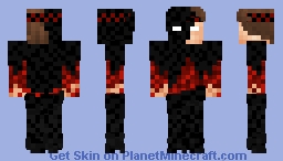 Burned Minecraft Skin