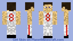 Basketball Player Minecraft Skin