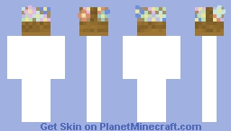 Basket of flowers Minecraft Skin