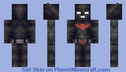 Batman from batman beyond Minecraft Skin