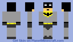 The batman Minecraft Skin