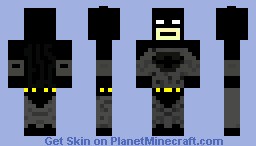 dark batman Minecraft Skin