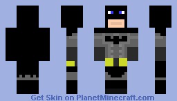 arkham city-batman Minecraft Skin