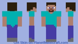 More realistic Steve Minecraft Skin