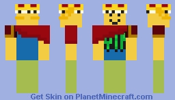 [FORSAKEN] 4 Milestone Noob Legacy Minecraft Skin