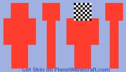 Checker face Minecraft Skin