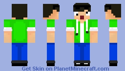 Green boy Minecraft Skin