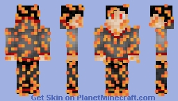 Magma Boy Minecraft Skin