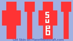 subscribe button skin Minecraft Skin
