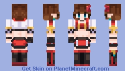 Beach Racer Rachel (Guardian Tales) Minecraft Skin