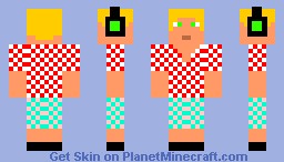 Beach guy Minecraft Skin