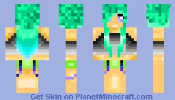Surfer Girl Minecraft Skin
