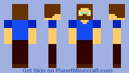 Bearded Man Minecraft Skin