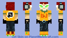 Beat "ビート"- Jet set radio Minecraft Skin