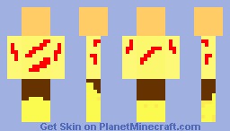 beaten captive Minecraft Skin