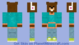 beaver teen Minecraft Skin