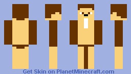 beaver steve Minecraft Skin