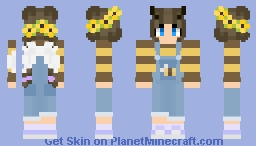 Bee Girl Minecraft Skin