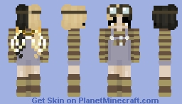 cute bee girl Minecraft Skin