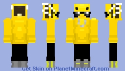 Bee in the Hive Minecraft Skin