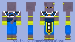 Beerus Minecraft Skin