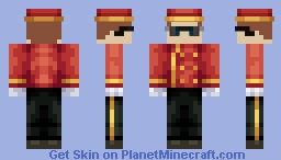 Bellhop Joey Minecraft Skin