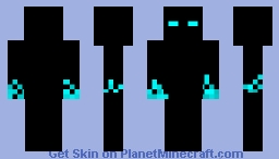 Light blue Minecraft Skin