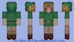 Ben Drowned Minecraft Skin