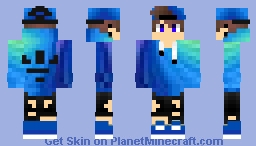 blue boy Minecraft Skin