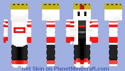 Cartoon King Minecraft Skin