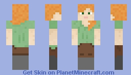 Beta Alex Minecraft Skin