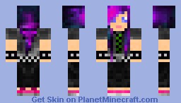 Scene Girl 1 Minecraft Skin