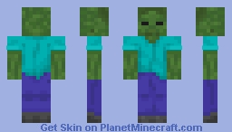 "Better" Zombie Minecraft Skin