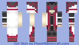 (Feture Pack)Beyblade Burst Evoluction:Red Eyes Minecraft Skin