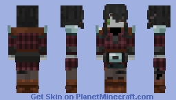 Pillager girl "MobTalker" Minecraft Skin