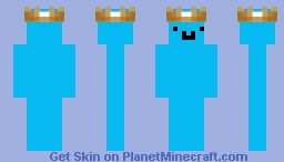 blue blob fixed skin Minecraft Skin