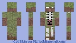 Vincent Sinclair (House of Wax) Minecraft Skin