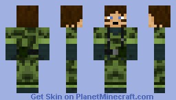 Big Boss Minecraft Skin