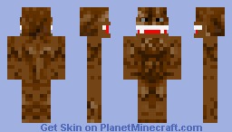 Bigfoot - for my friend bigfoot Minecraft Skin