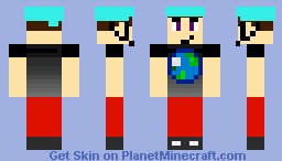 bike guy Minecraft Skin
