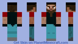 Biker Dude Minecraft Skin