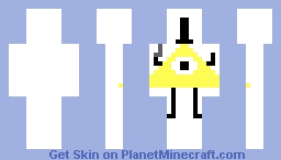 Bill Cipher has a gun Minecraft Skin