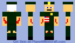 Bill Left 4 Dead Minecraft Skin