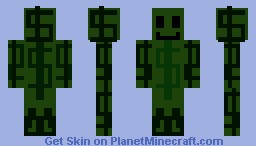 dollar bill Minecraft Skin