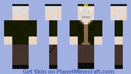 bill from left 4 dead (better in 3d) Minecraft Skin