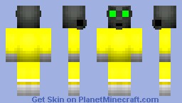 Biohazard [Blu3_lightning's Contest] [Scary Backstory!] Minecraft Skin